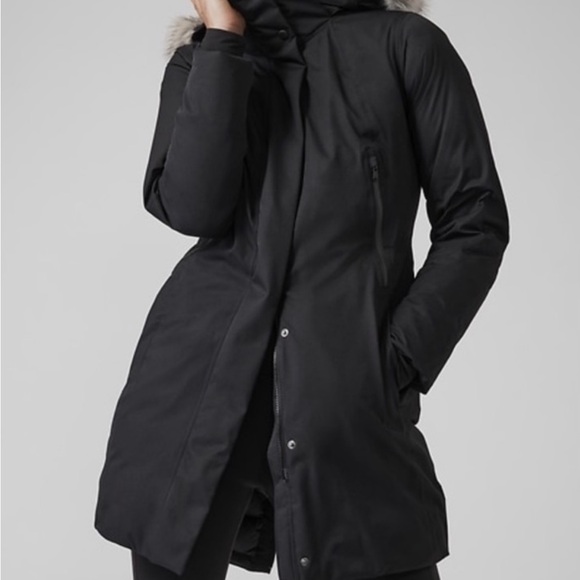 Athleta | Jackets & Coats | Athleta Black Outbound Parka Ii | Poshmark